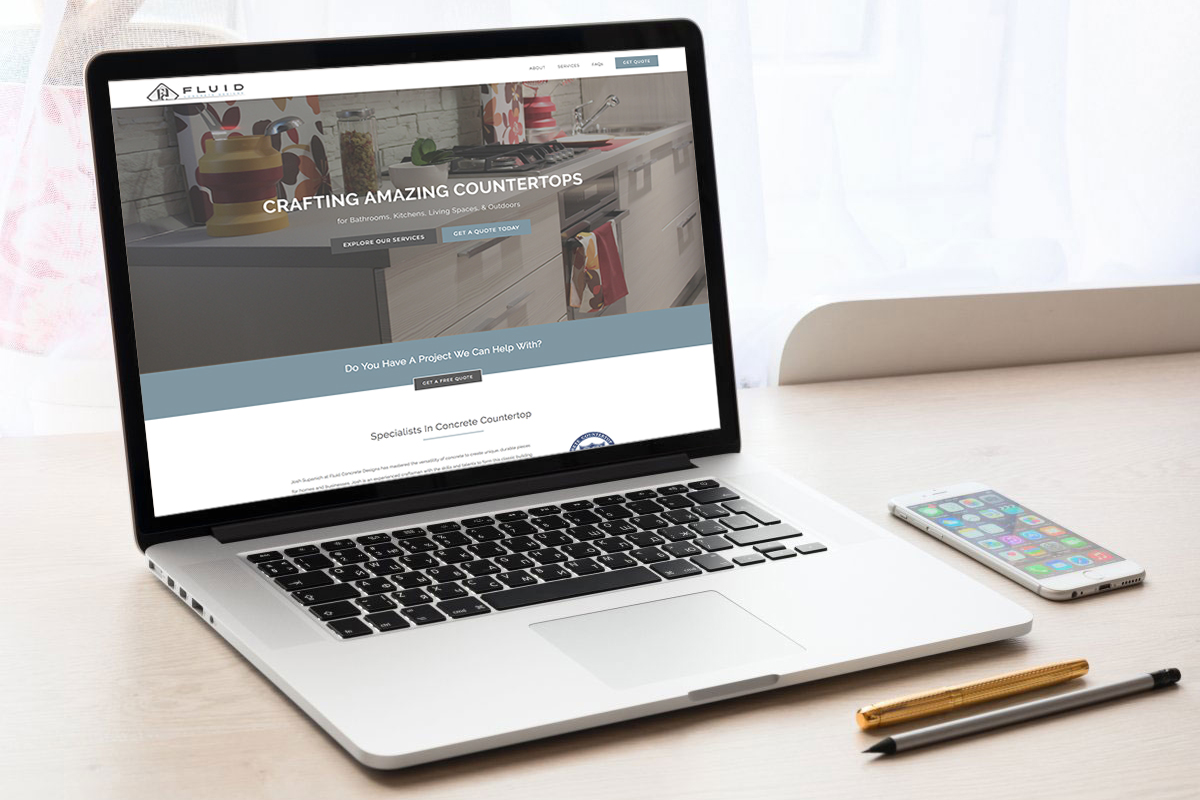 Fluid Concrete Designs Website Showcases Hand-Crafted Products - Ohno ...